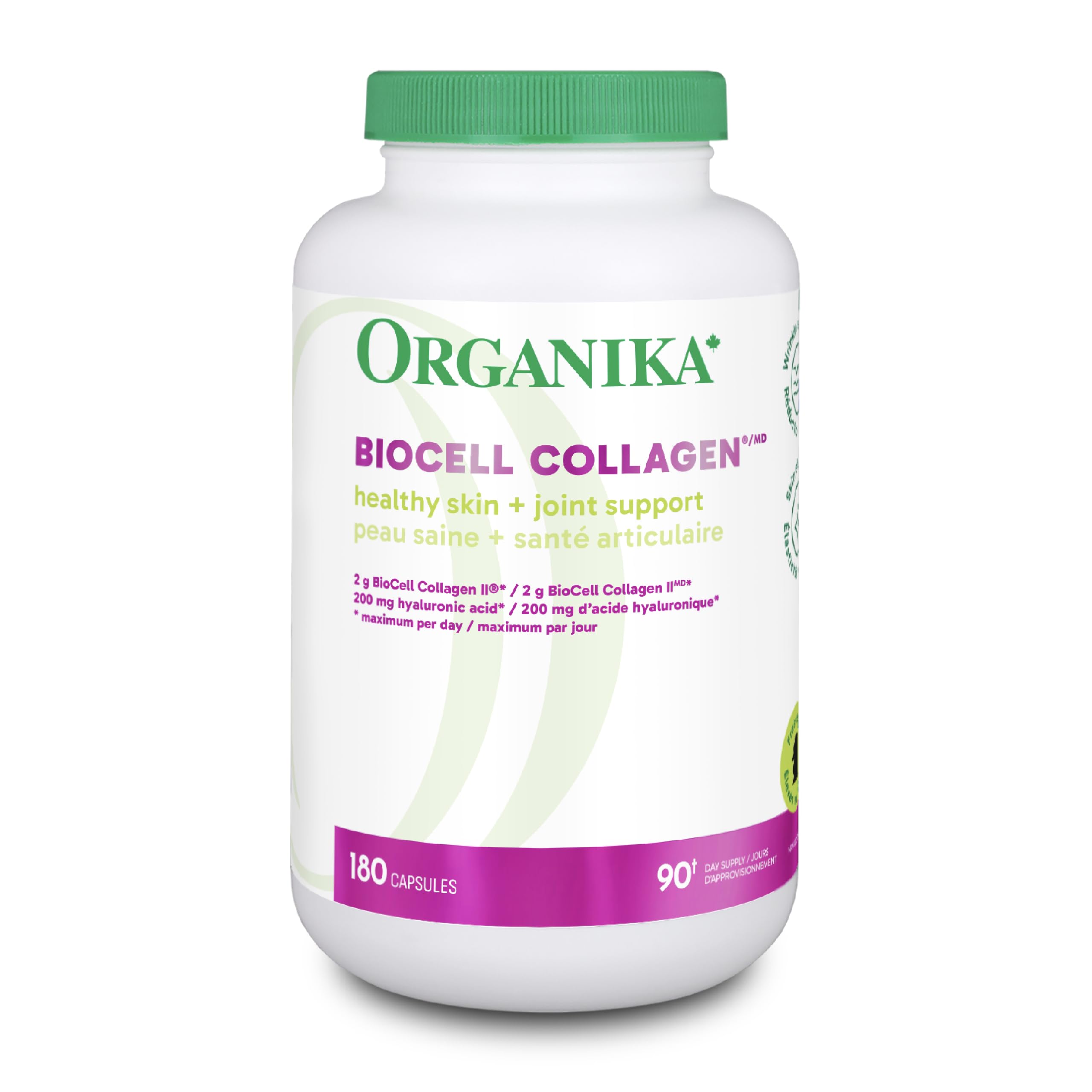 Organika collagen support capsules