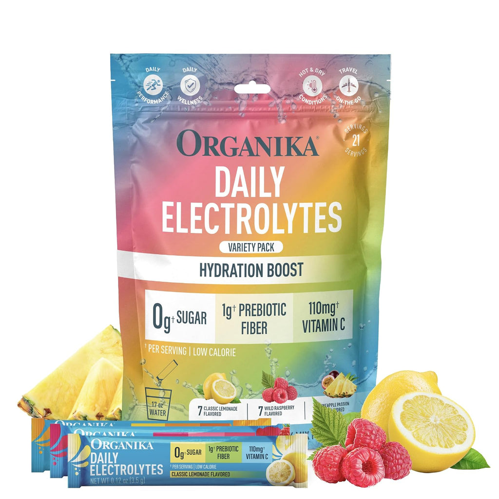 Organika electrolyte powder variety pack