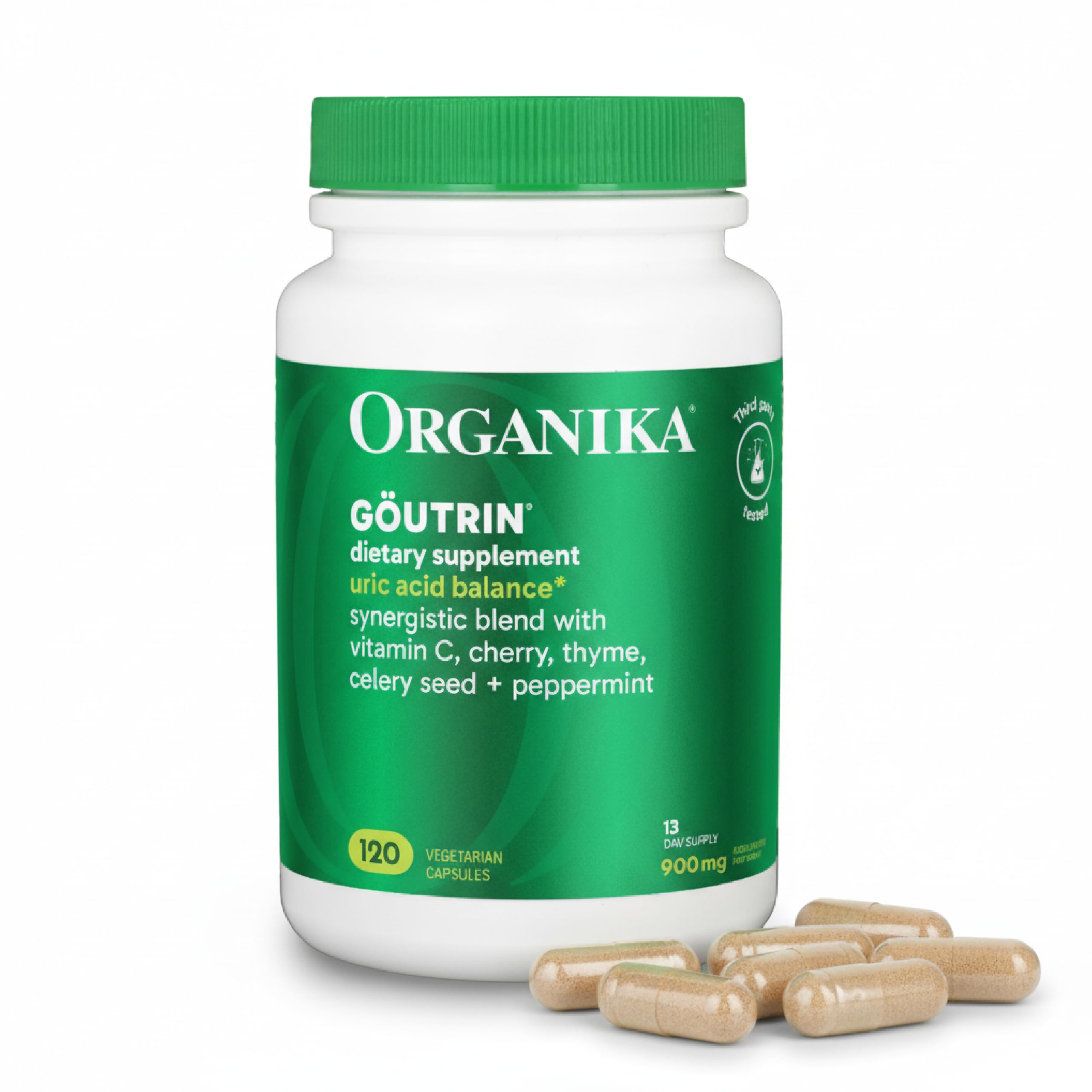 Organika Goutrin gout relief supplements