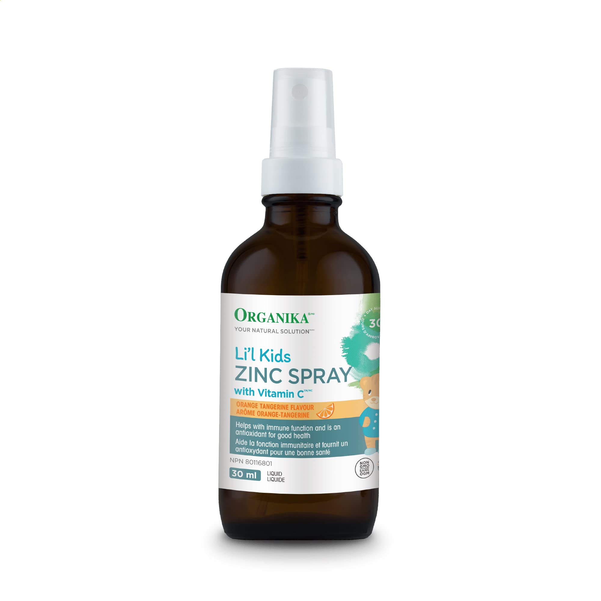 Organika Kids Zinc Spray benefits