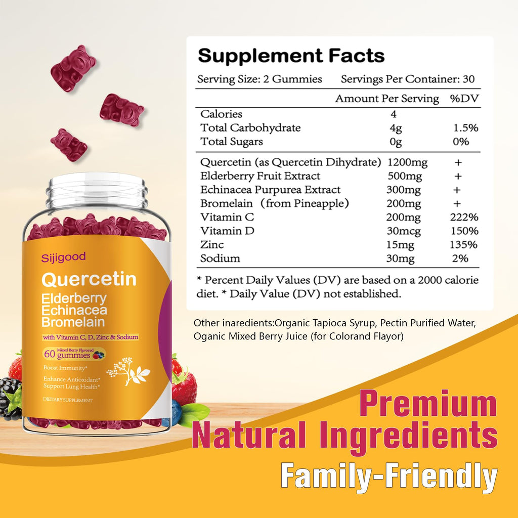 Organika quercetin for allergy relief