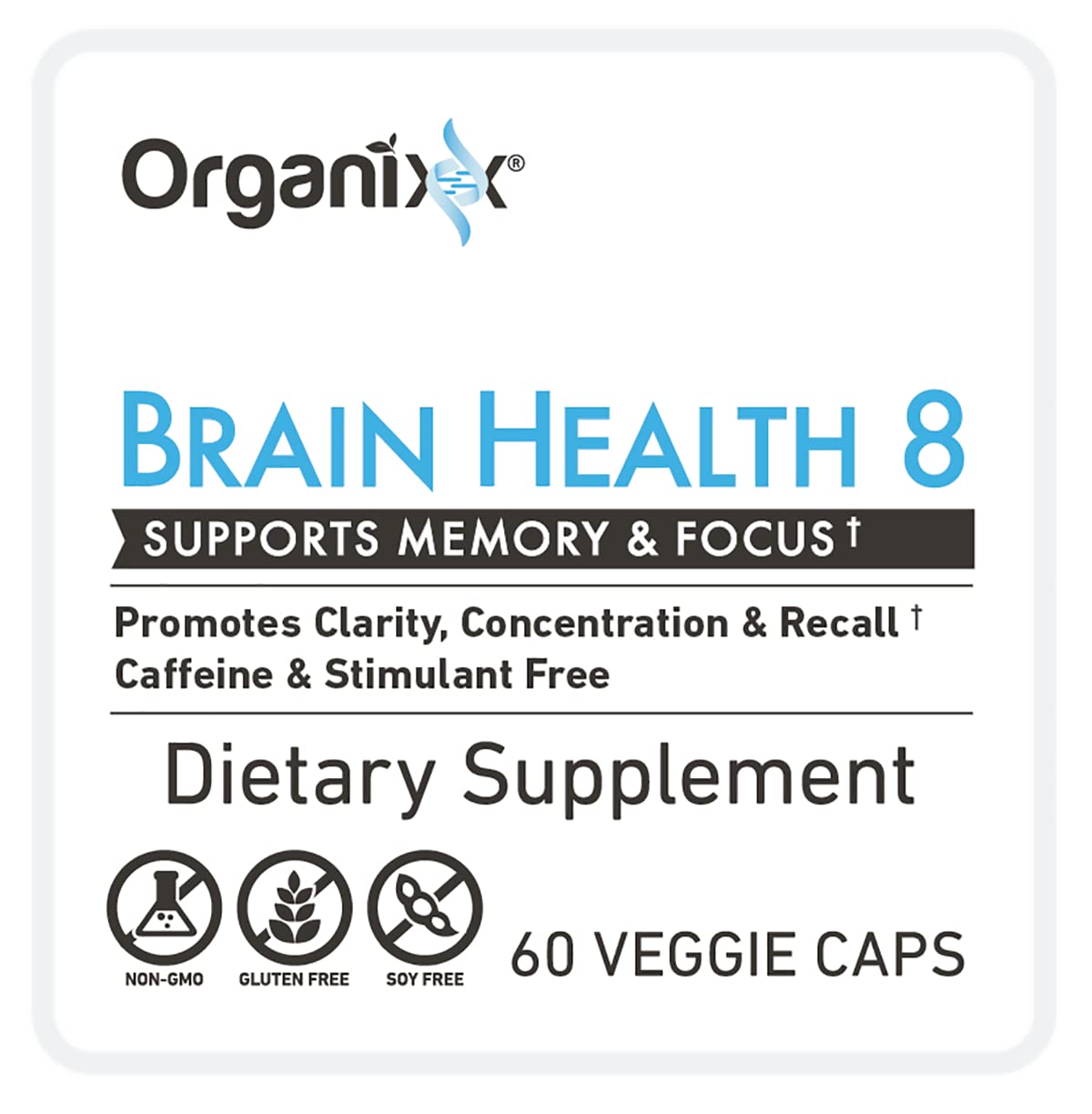 Organixx Ageless Brain wellness capsules