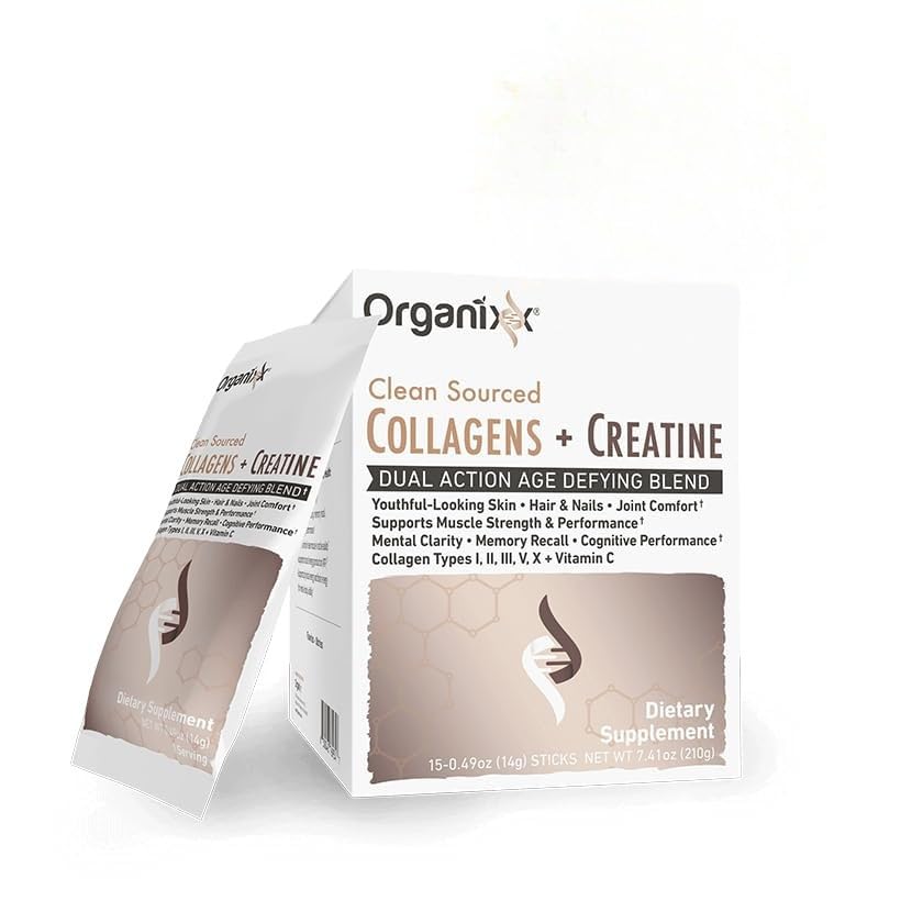 Organixx collagen peptides for beauty