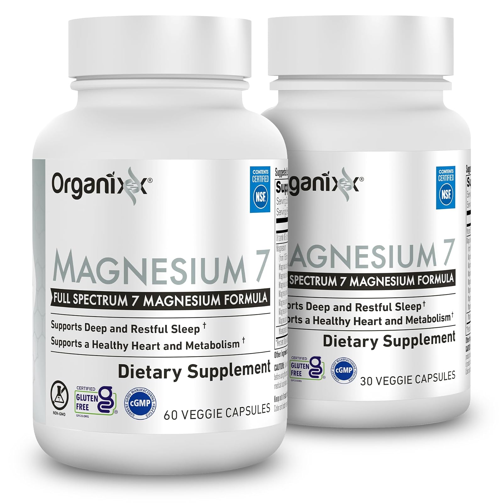 Organixx Magnesium 7 Complex capsules