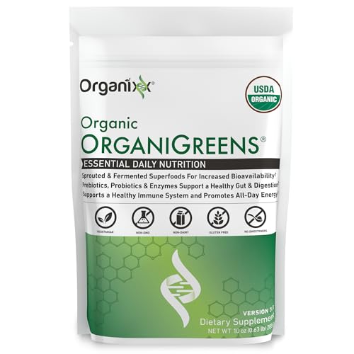Organixx OrganiGreens superfood powder