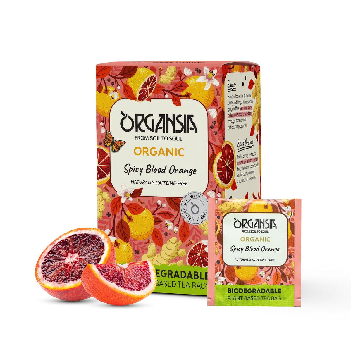 Organsia herbal tea spicy blood orange