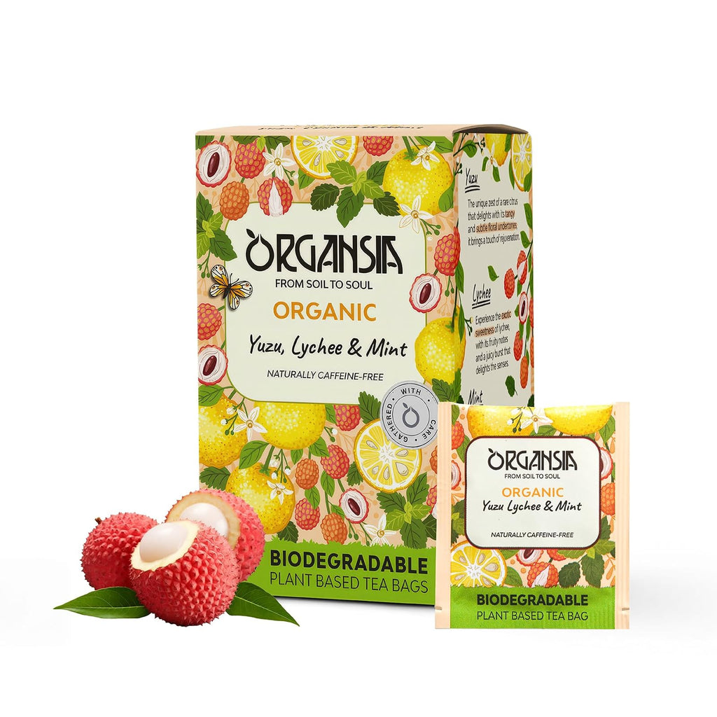 Organsia herbal tea yuzu flavour