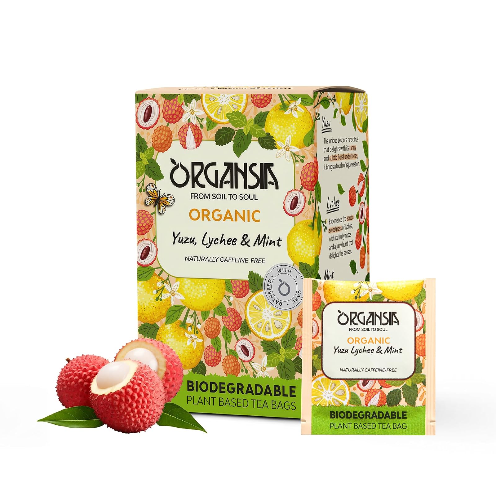 Organsia herbal tea yuzu flavour