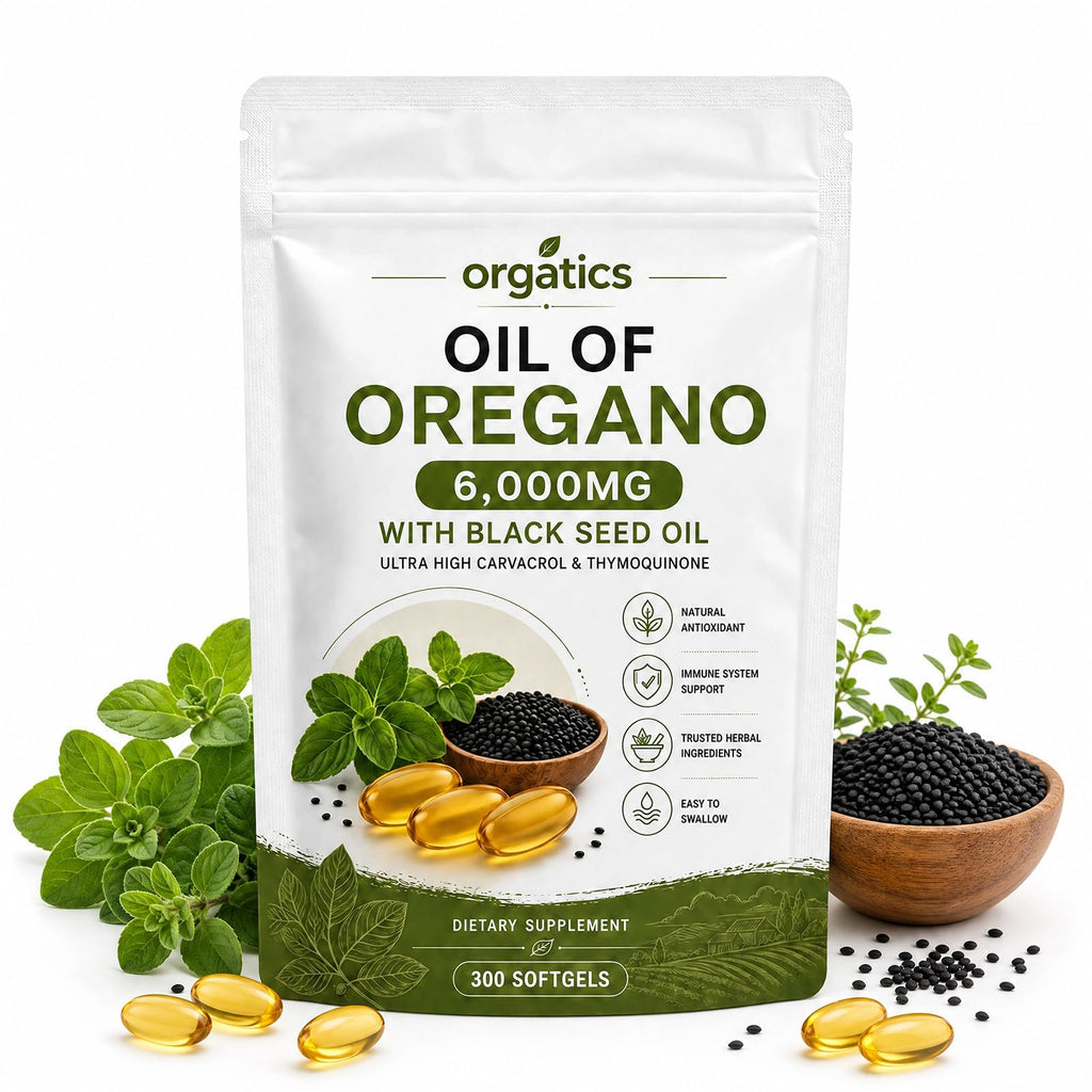 Orgatics black seed oil softgels