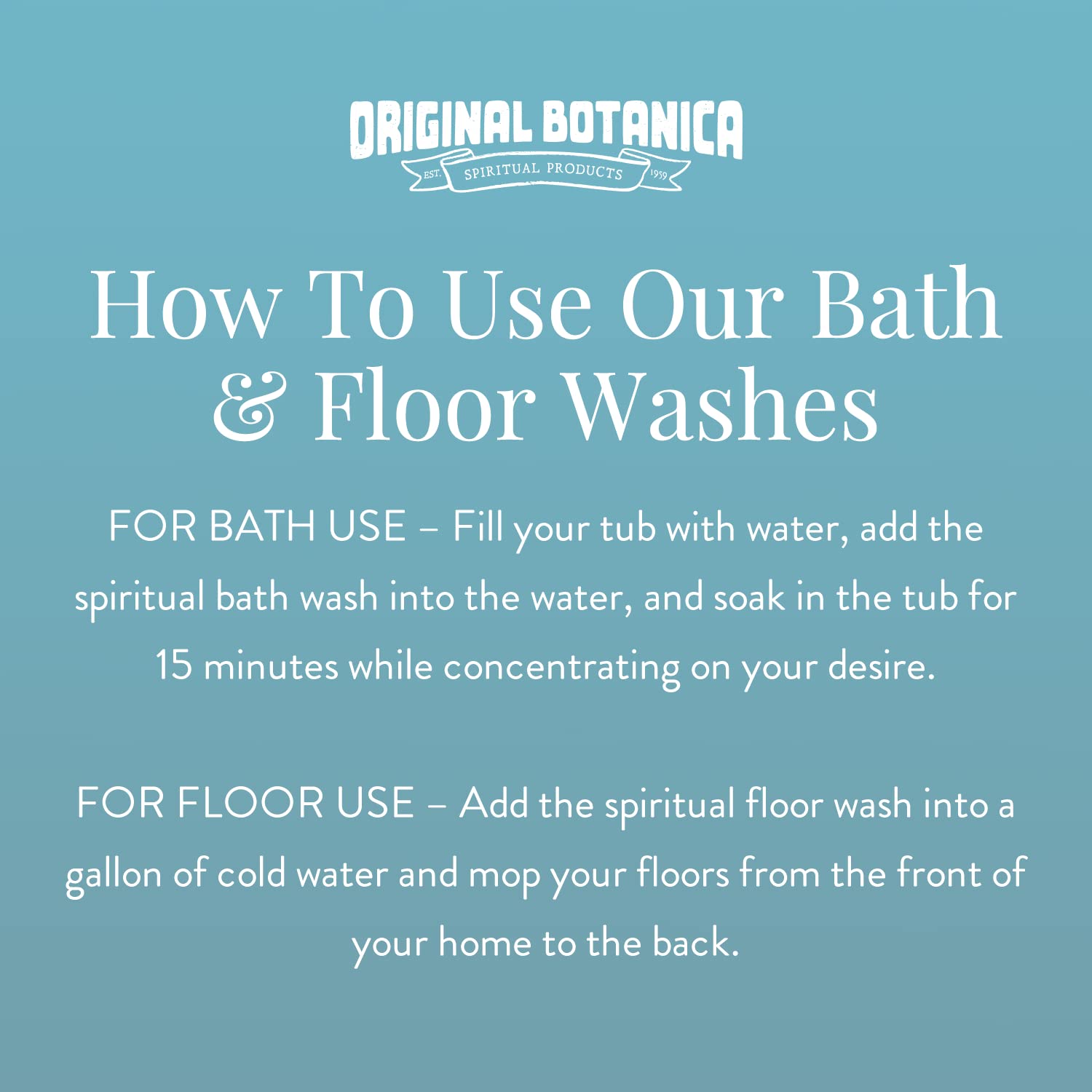 Original Botanica bath wash benefits