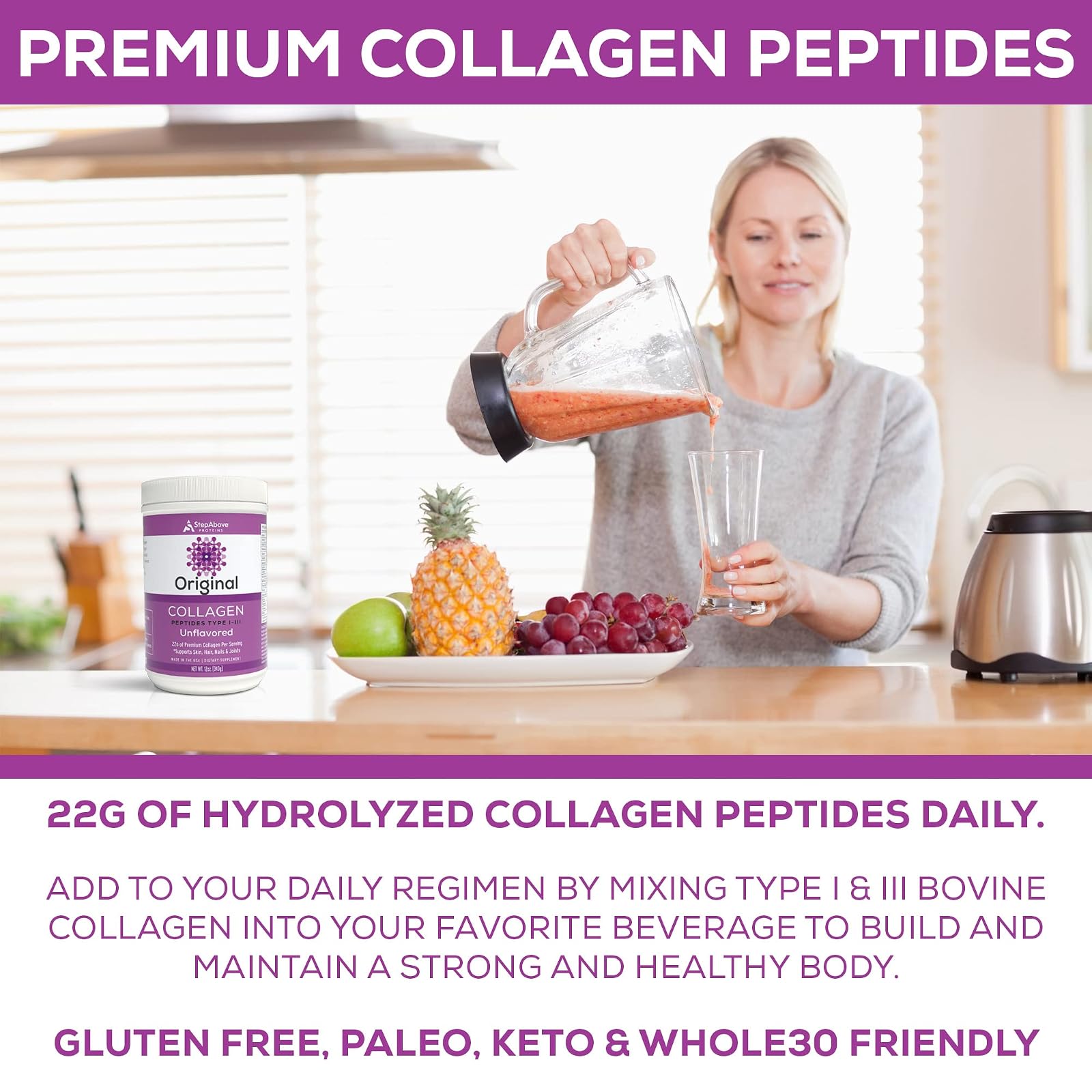 original collagen peptides for daily use