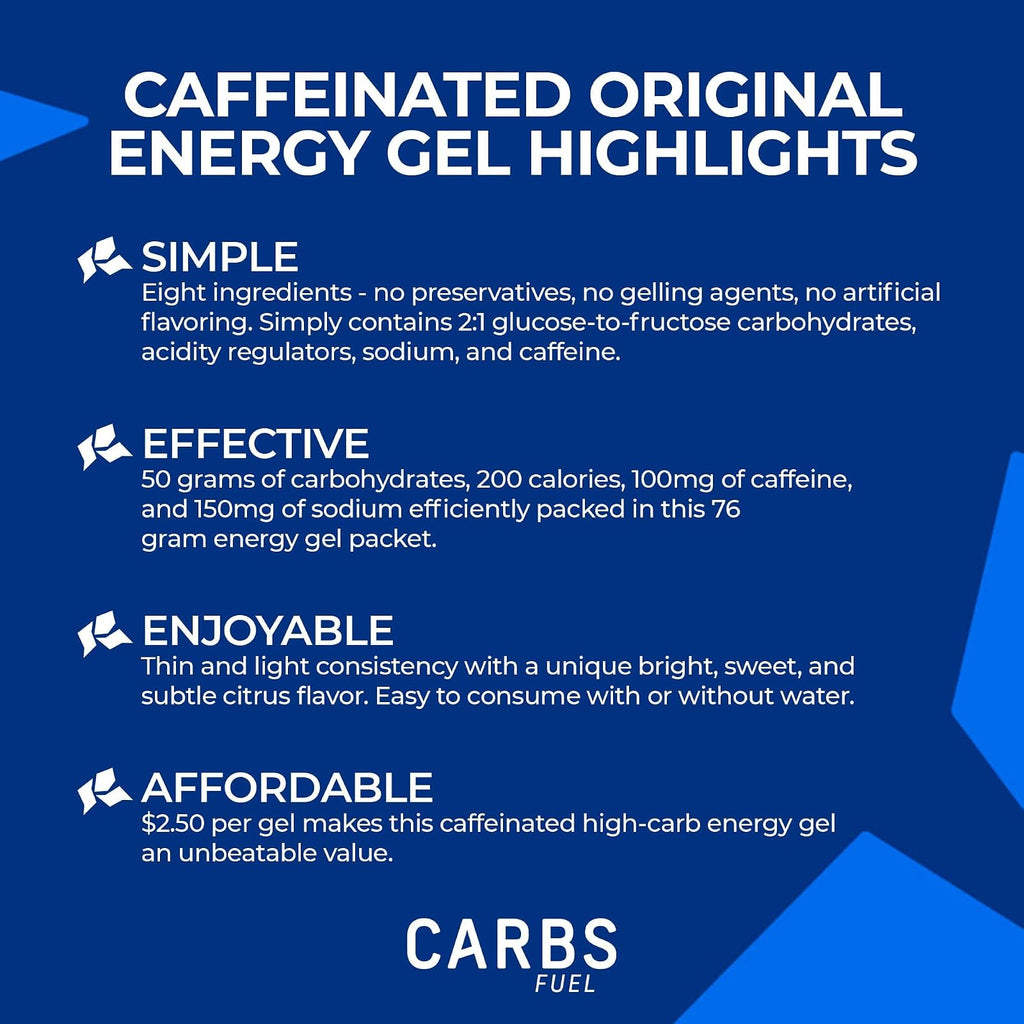 Original energy gel for endurance