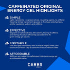 Original energy gel for endurance