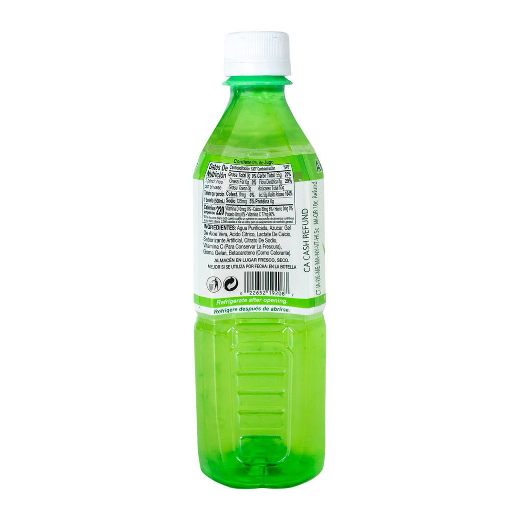 original flavor aloe vera drink