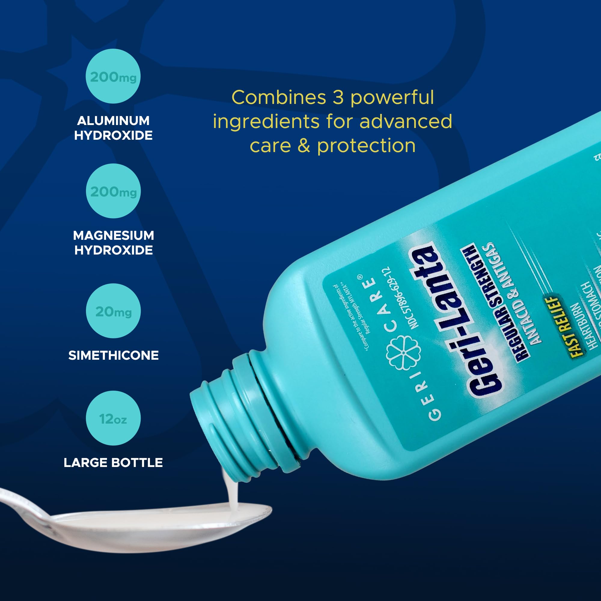 Original flavor antacid for adults