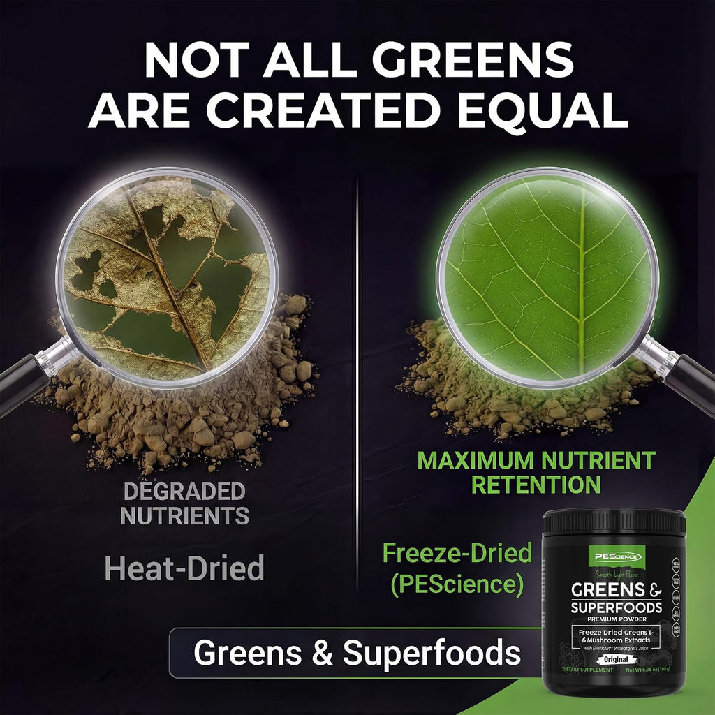 Original flavor greens powder blend