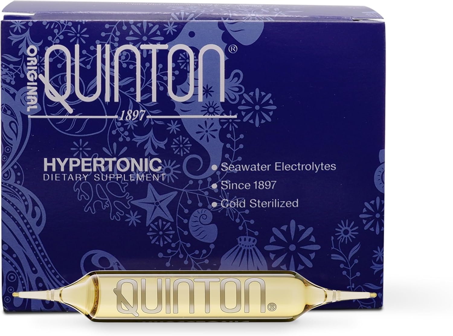 Original Quinton hypertonic drinkable ampoules