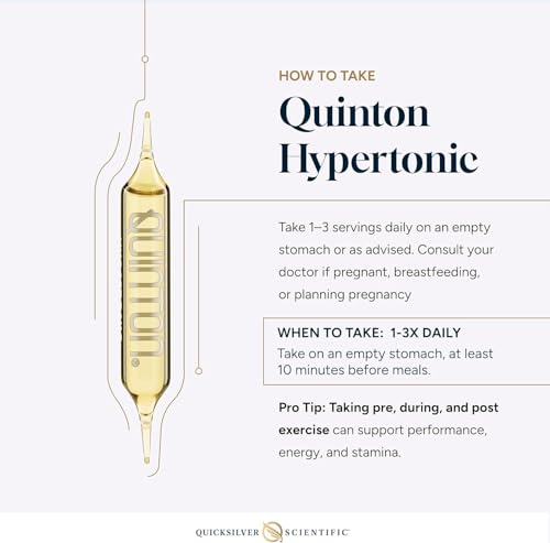 Original Quinton Hypertonic for sports performance