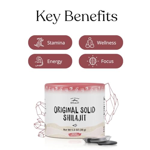 Original solid Shilajit for vitality