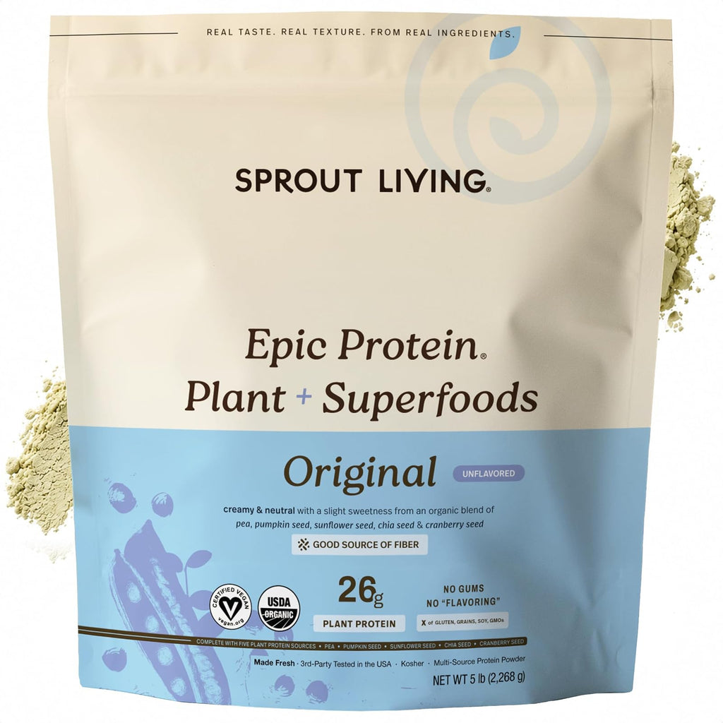 original unflavored plant protein powder