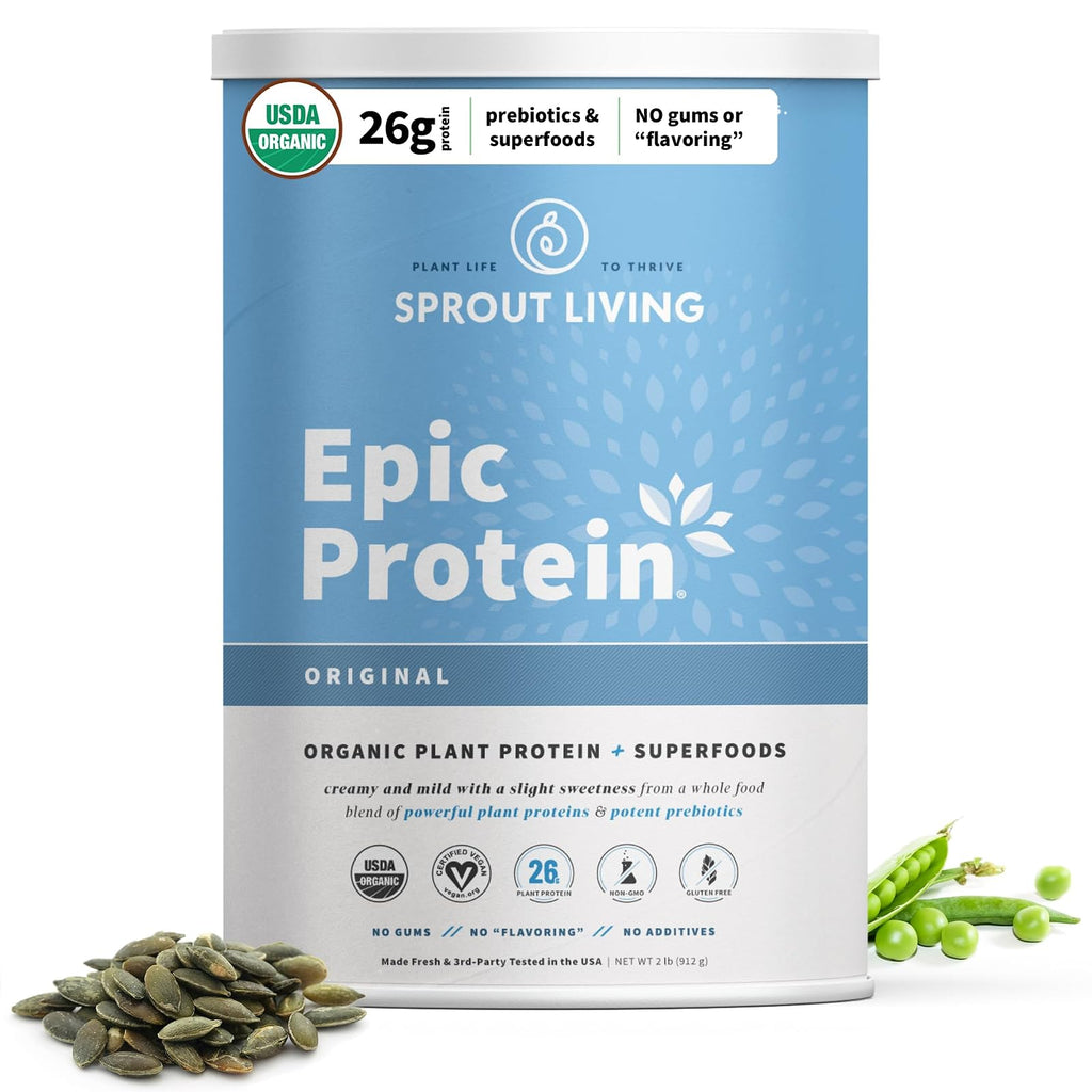 original unflavored plant protein powder