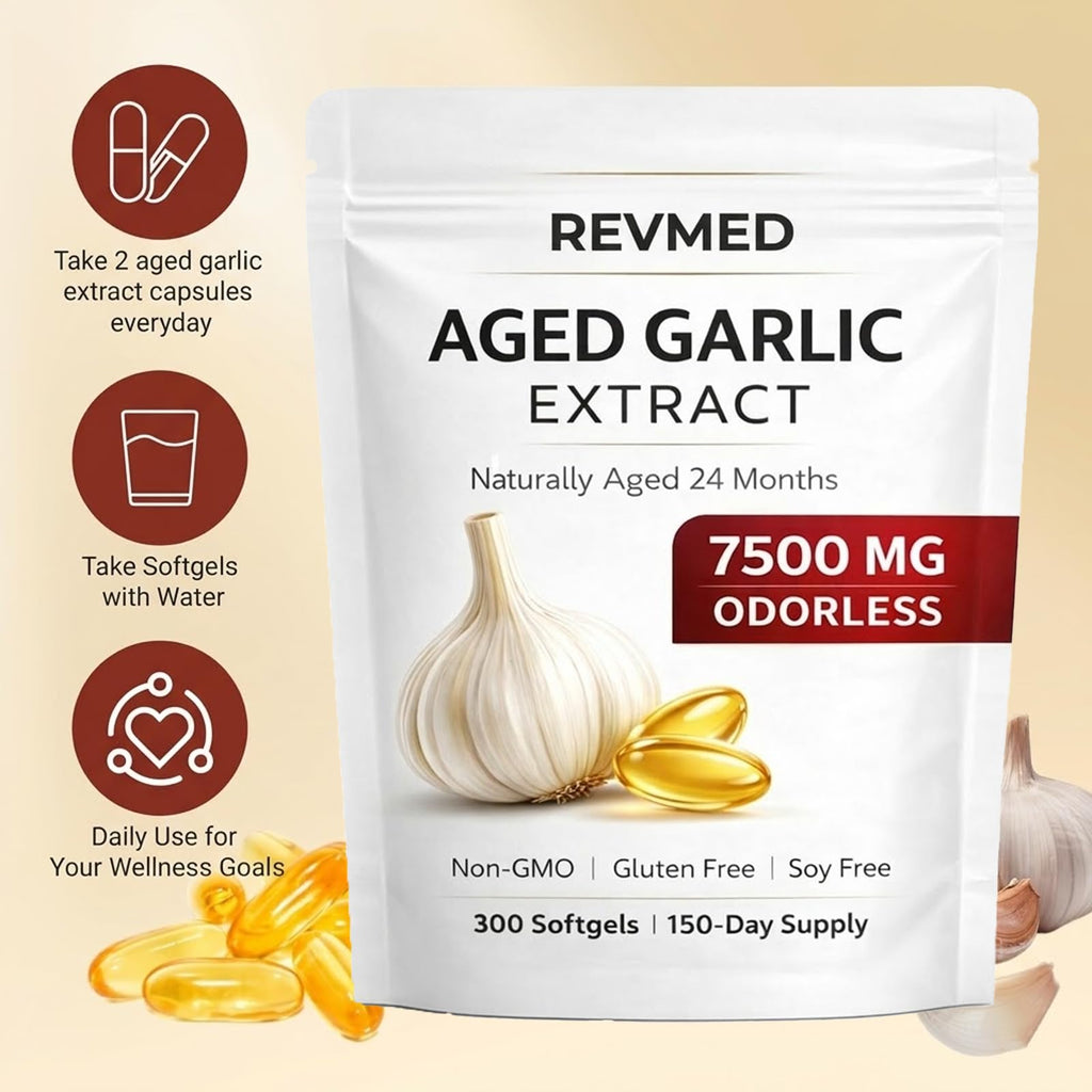 OriginRx garlic extract for heart health