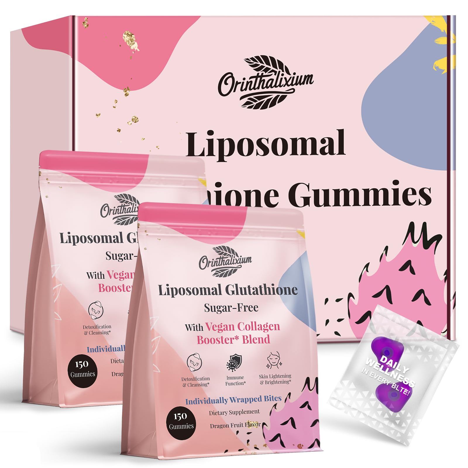 Orinthalixium liposomal glutathione gummies