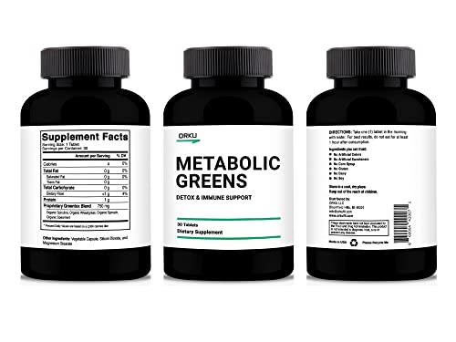 Orku spirulina capsules for daily vitality