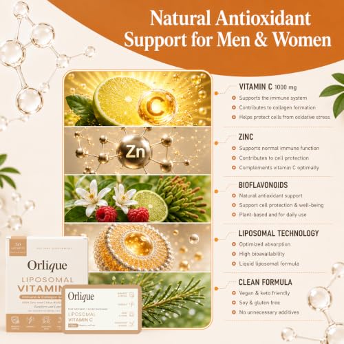 Orlique Vitamin C sachets for energy