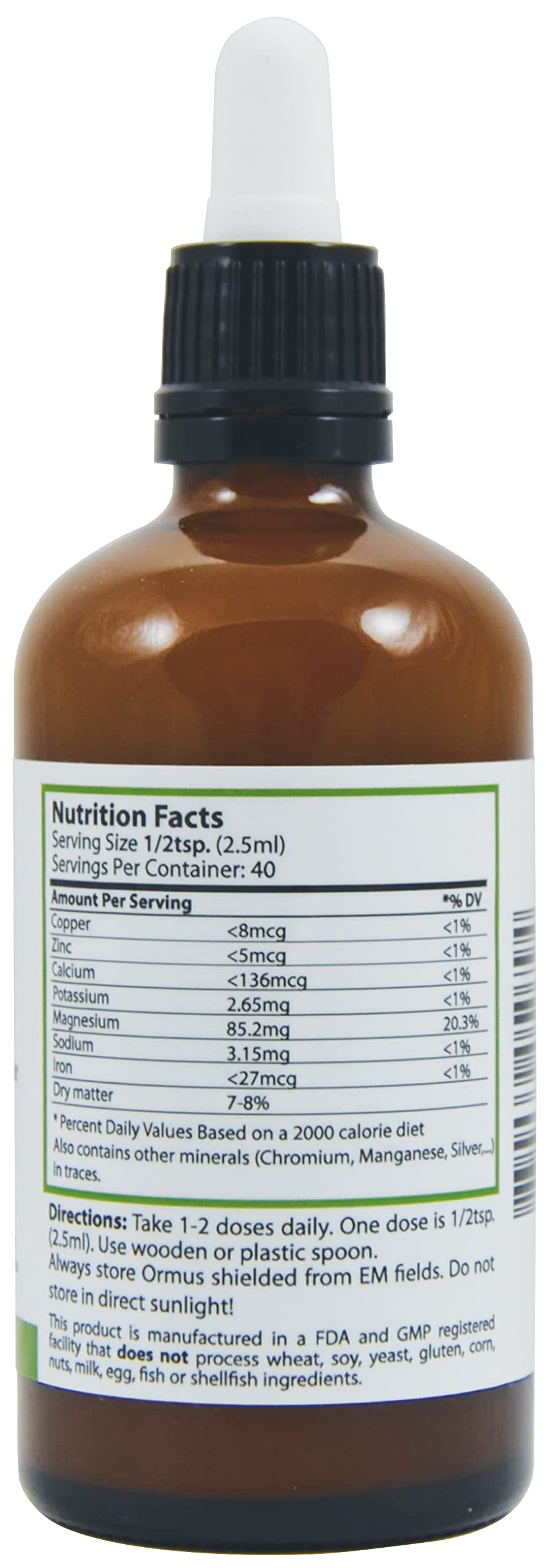 Ormus concentrated vitamins for energy