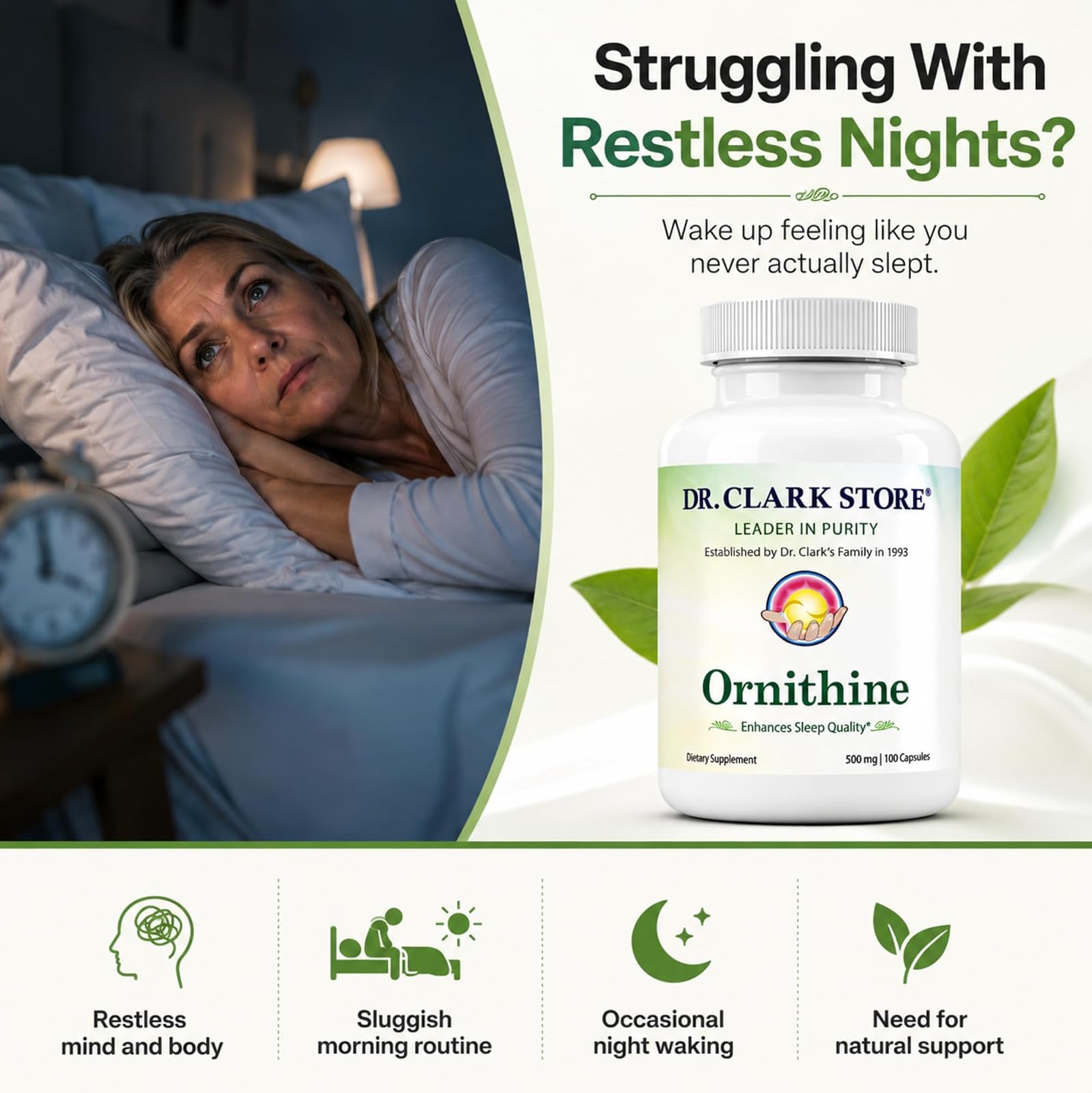 Ornithine 500 mg multivitamin capsules