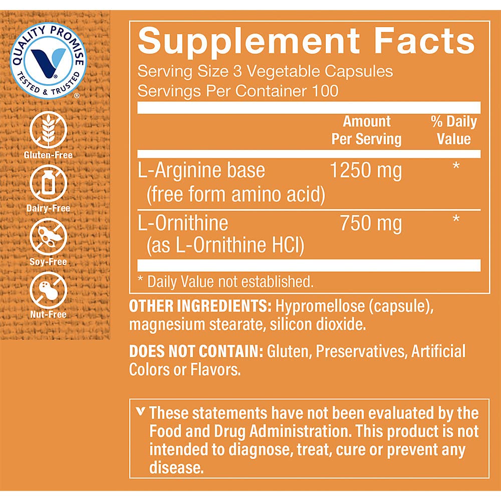 Ornithine for enhanced recovery benefits
