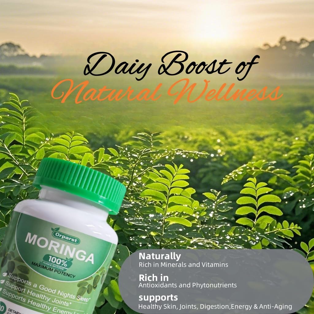 Orparst Moringa capsules for vitality