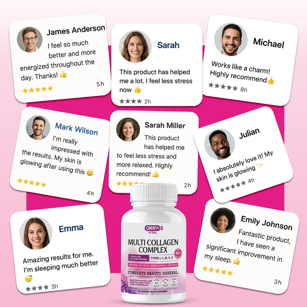 Orry's collagen gummies for convenience