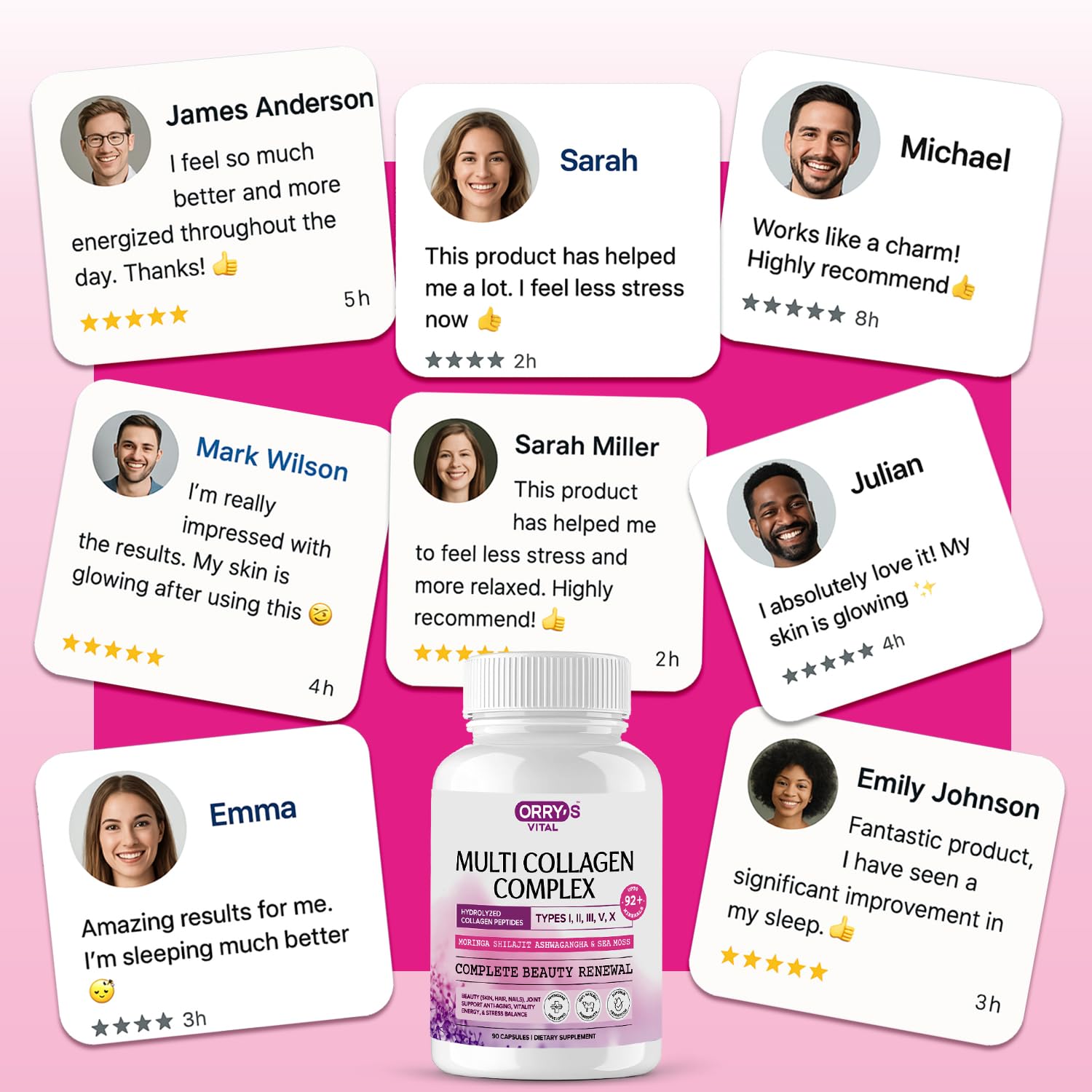 Orry's collagen gummies for convenience