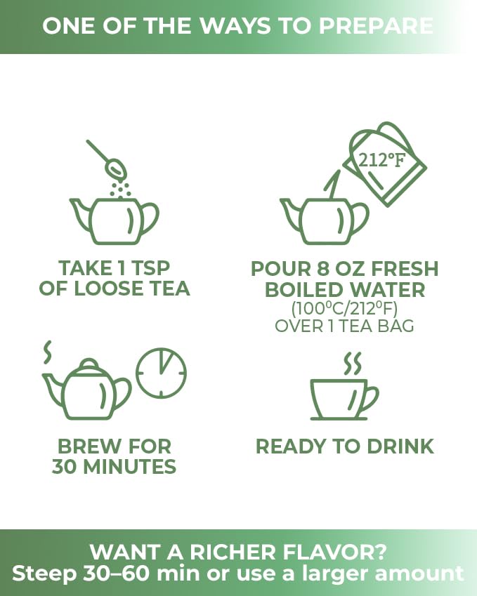 Orthilia herbal tea for soothing