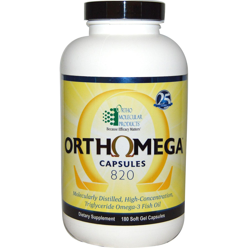 Orthomega 820 soft gel capsules