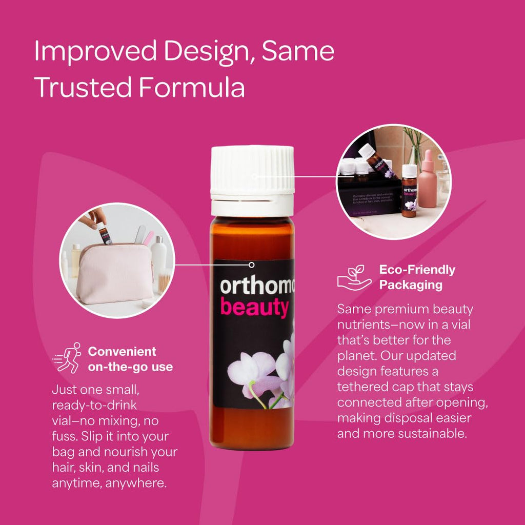 Orthomol Beauty supplement for glowing skin