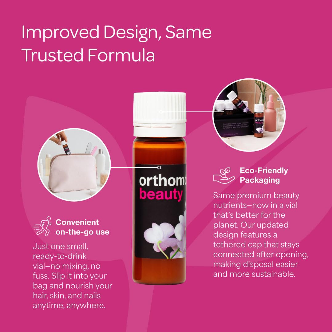 Orthomol Beauty supplement for glowing skin