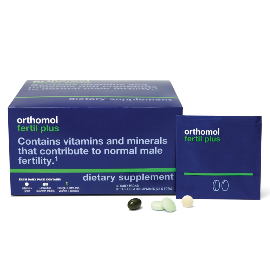 Orthomol Fertil Plus male prenatal supplement