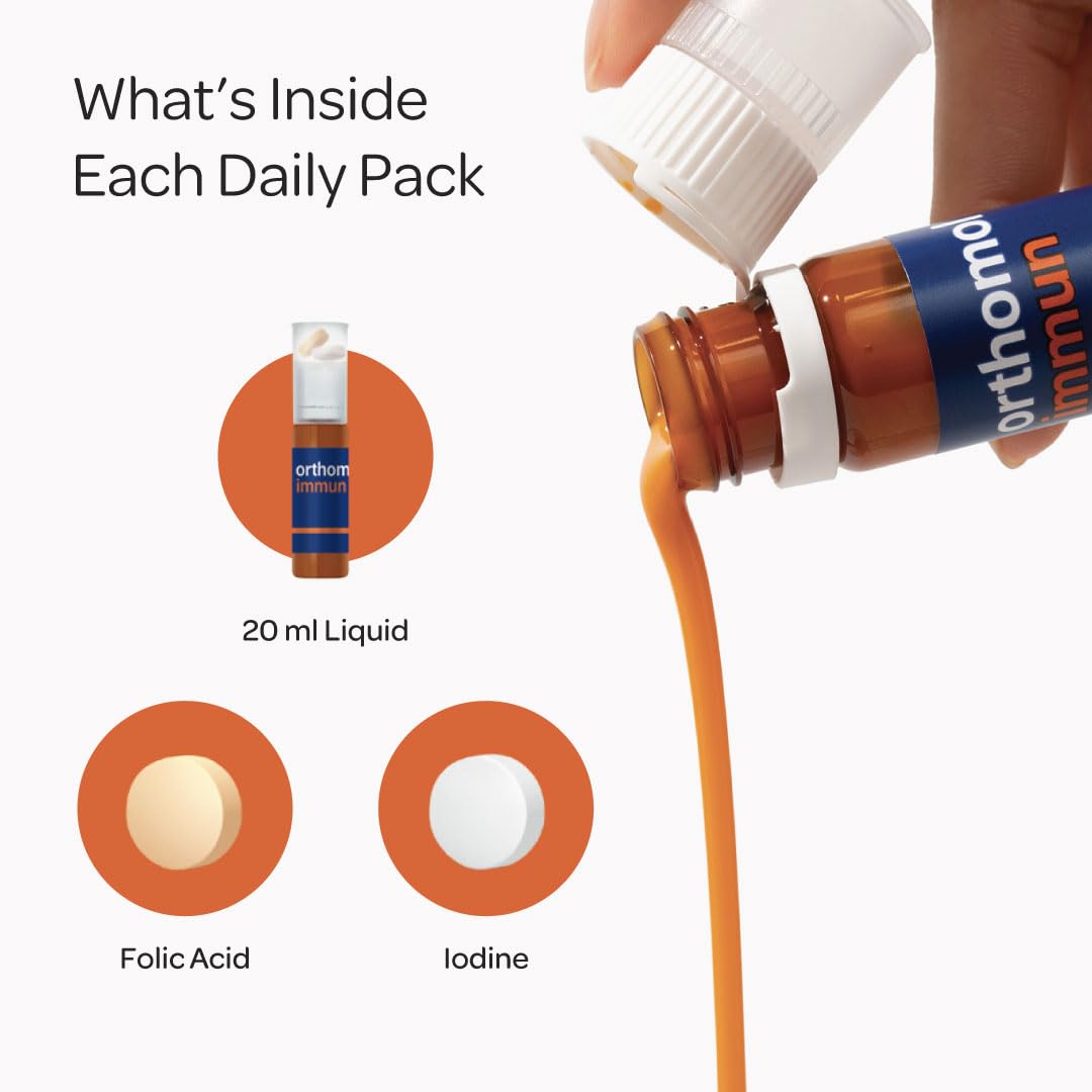 Orthomol Immun vials for overall wellness