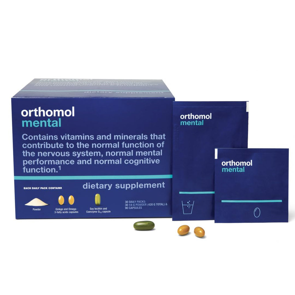 Orthomol Mental cognitive support supplement