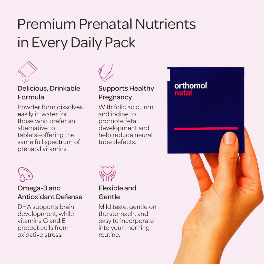 Orthomol Natal vitamins for prenatal health
