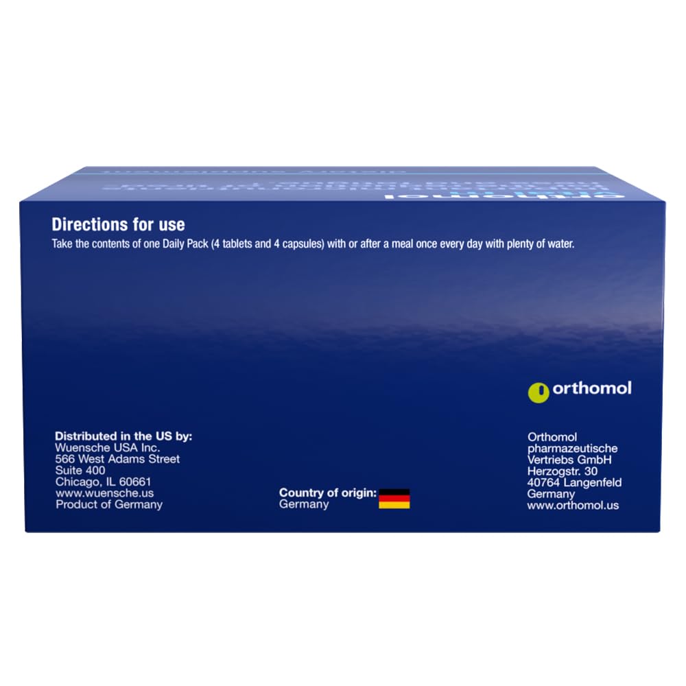 Orthomol Vital M health supplement packets