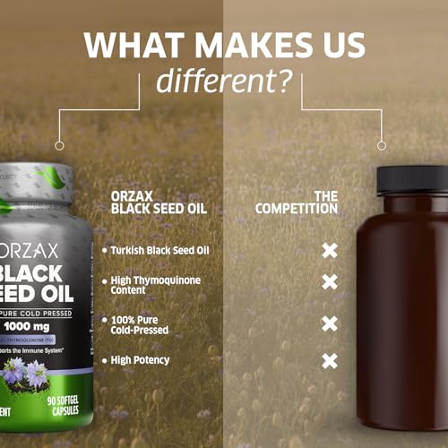 ORZAX black seed oil benefits