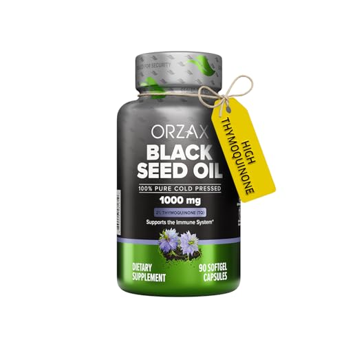 ORZAX black seed oil softgels