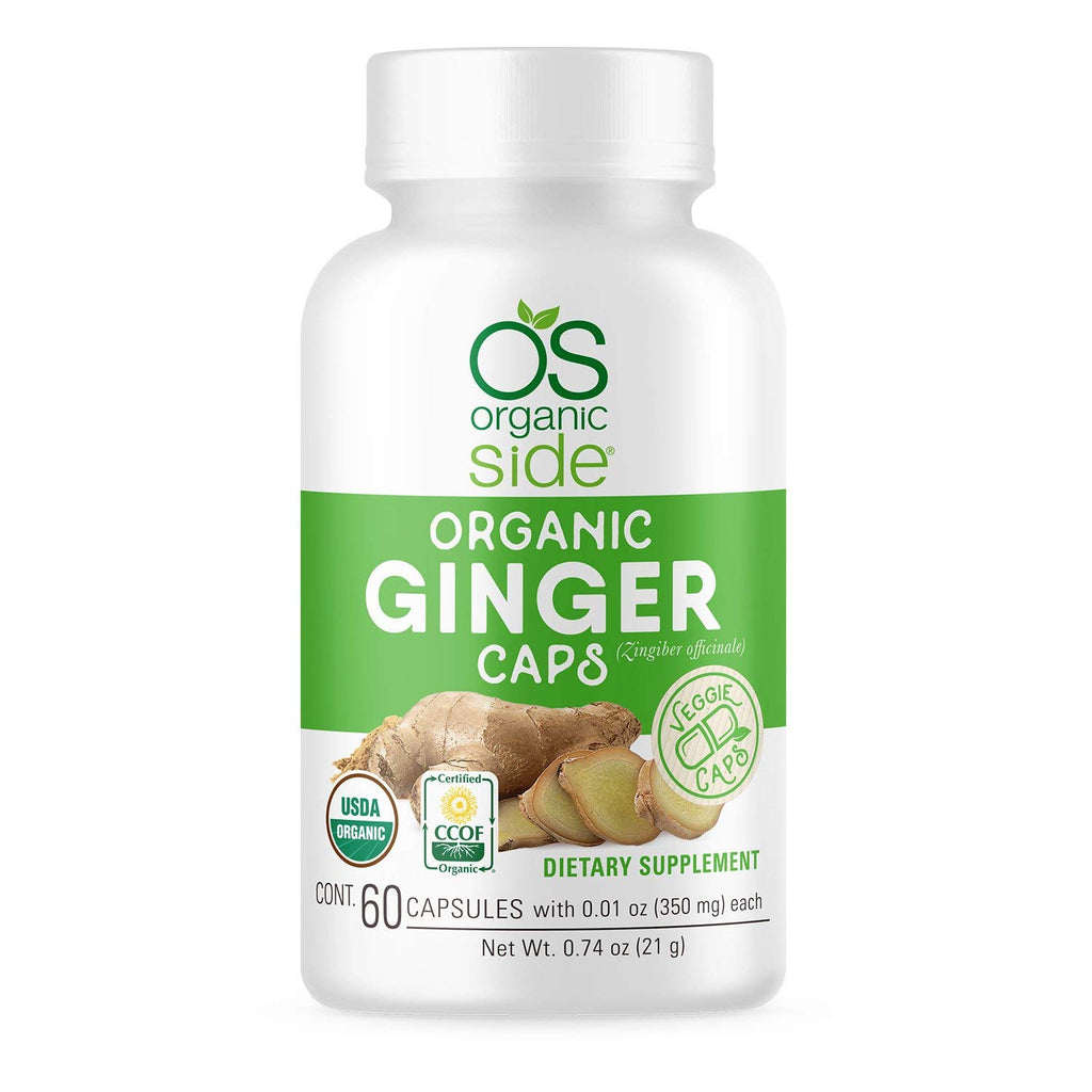 OS Organic Ginger capsules for digestion