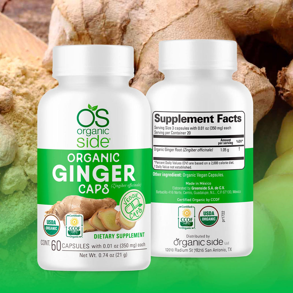 OS Organic Ginger for daily energy