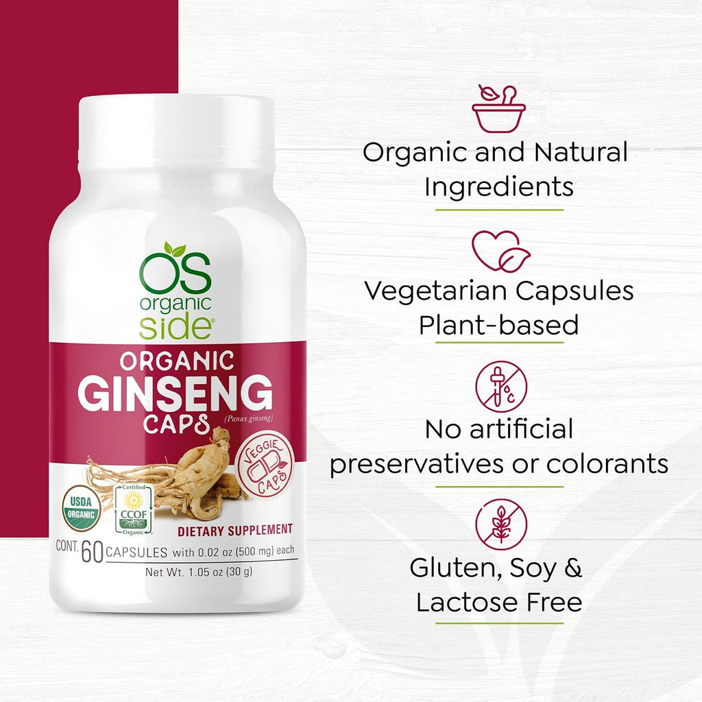 OS Organic ginseng for stress relief