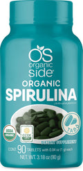 OS Organic Spirulina tablets for energy